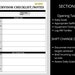 Daily Shift Supervisor Checklist: Editable MS Word Template - Etsy