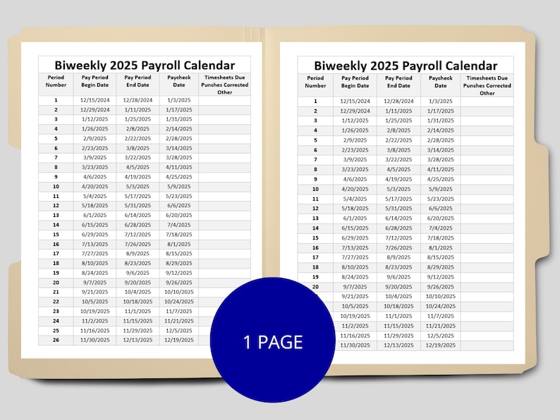 Biweekly Payroll Calendar 2025 MS Editable Word Pay Period Start & End ... Biweekly Payroll Calendar 2025 MS Editable Word Pay Period Start & End ...