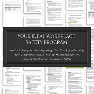 Workplace Safety Program: Employee Incident Reporting, OSHA Compliant ...