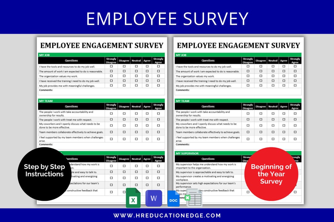 Employee Engagement Survey | Workplace Culture & Feedback Tool ...