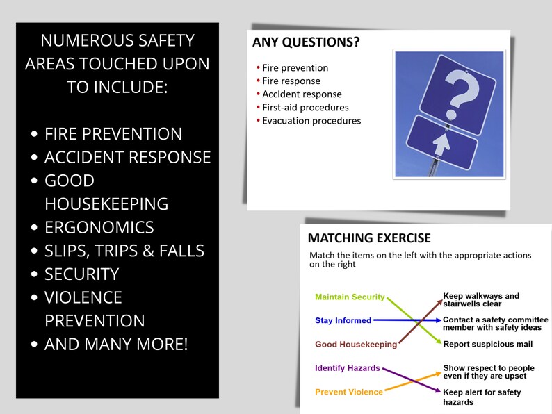 Employee Safety Training Powerpoint: OSHA, New Hire Orientation ...