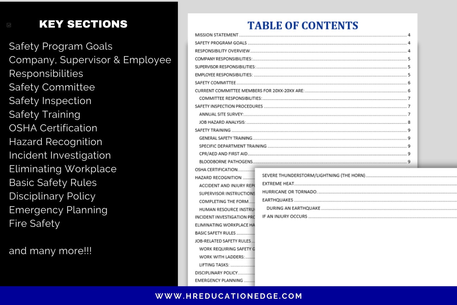 Workplace Safety Program: Employee Incident Reporting, OSHA Compliant ...