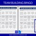 Team Building Bingo: Employee Engagement HR Template (digital Download ...
