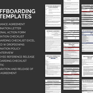 Employee Offboarding Templates & Termination Forms | Google Docs ...