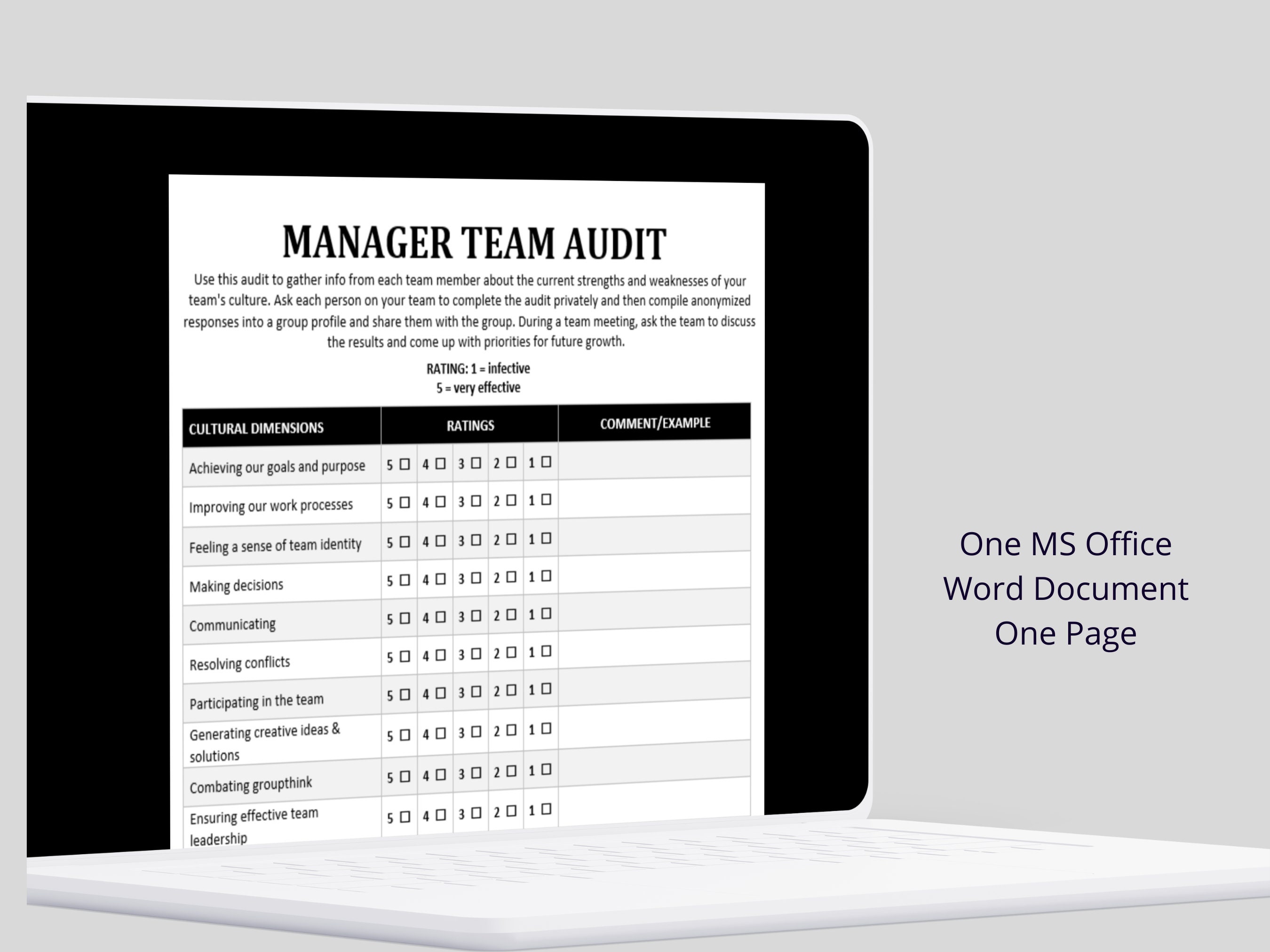 Manager Team Audit | Manager Training | HR Leadership | Employee ...