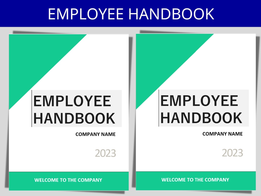 Cover Sheet For Employee Handbook