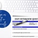 Exit Interview Questions Template: Streamline Offboarding With Editable ...