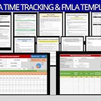 FMLA Template Bundle: Tracker Spreadsheet, HR Forms (MS Word/excel) - Etsy