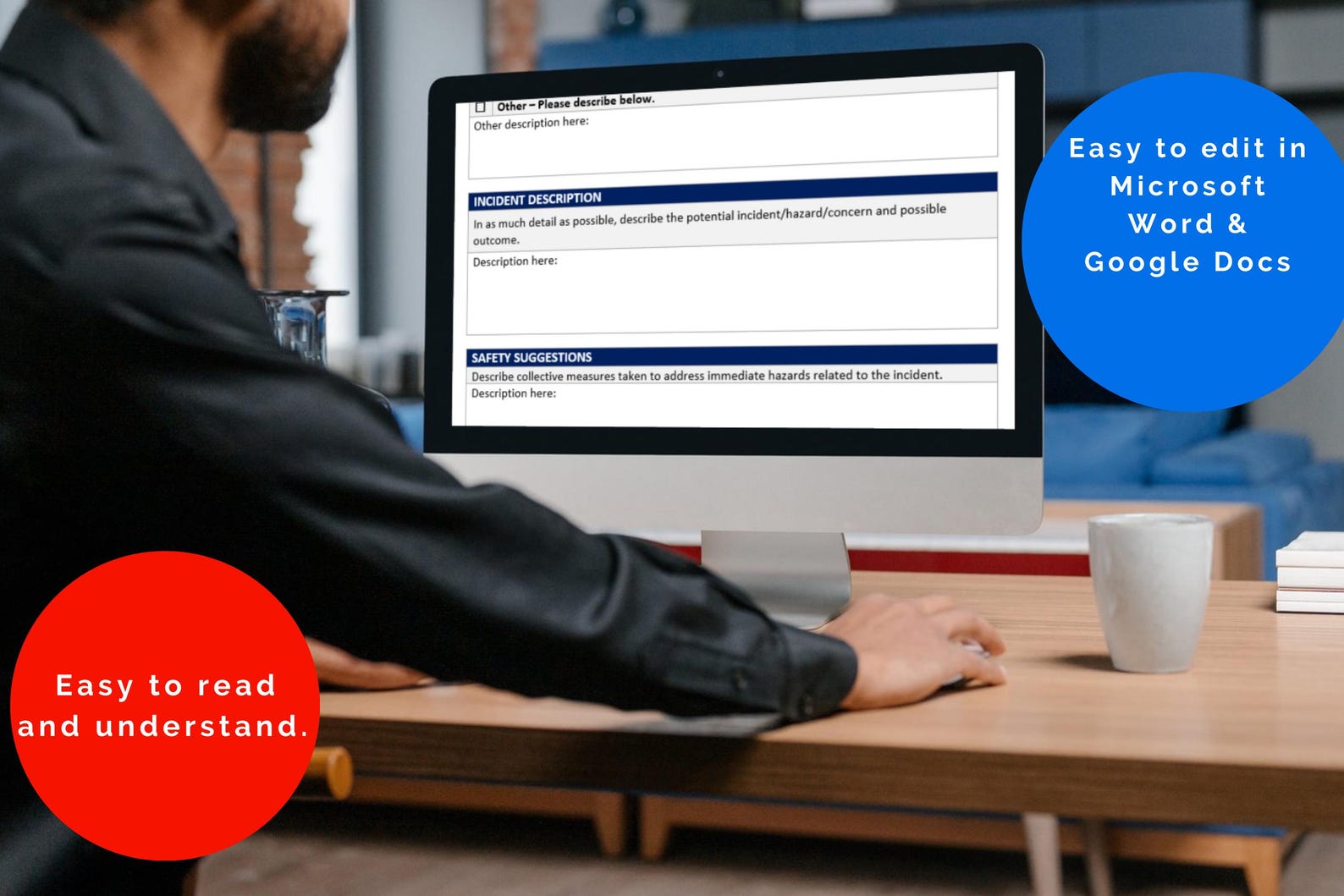 Near Miss Incident Report Form: OSHA Safety Template (word & Google Docs) - Etsy