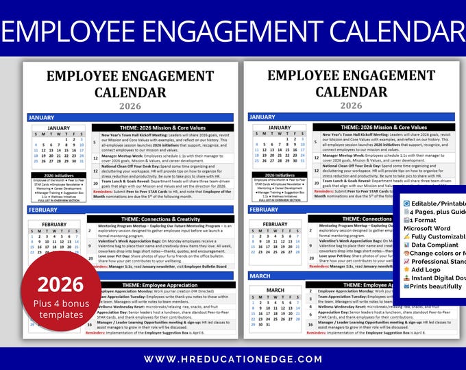 2026 Biweekly Payroll Calendar Template: Editable MS Word & Excel, Google Docs and Sheets - Etsy ...