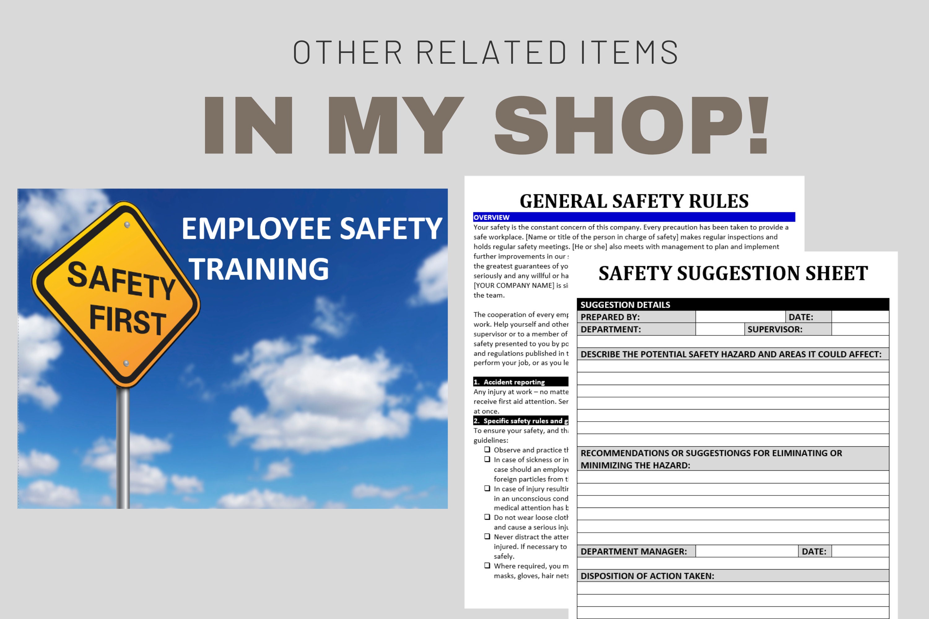 OSHA Safety Quiz: Employee Workplace Training (digital Download) - Etsy