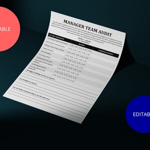 Manager Team Audit | Manager Training | HR Leadership | Employee ...