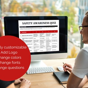 OSHA Safety Quiz: Employee Workplace Training (digital Download) - Etsy