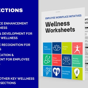 Employee Wellness Initiatives Worksheet: HR Total Rewards (digital ...