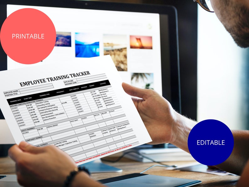 Employee Training Tracker: Excel Template for Efficient HR Training ... Employee Training Tracker: Excel Template for Efficient HR Training ...