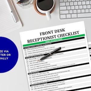 Front Desk Excellence: A Customer Service Checklist for Reception ...