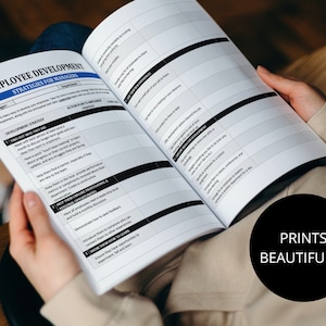 Manager Training Worksheets | Management Template | New Development ...