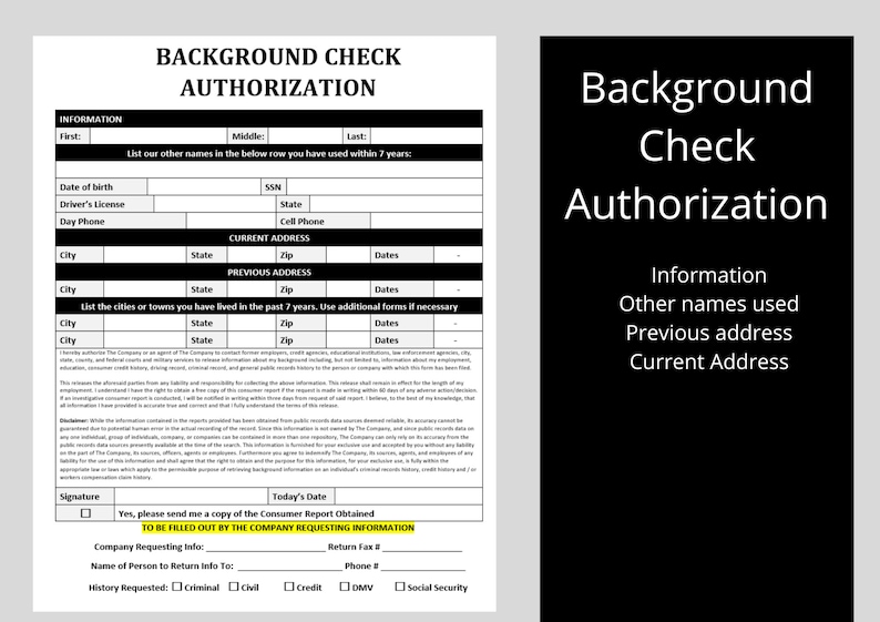 New Hire Paperwork Employee Paperwork New Hire Forms Employee ...