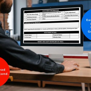 Compensation Adjustment Form: Salary Change Request (digital Download ...