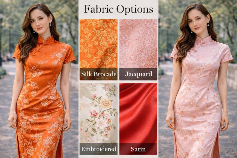 Cheongsam Sewing Pattern PDF, Fitted Qipao Dress - Etsy