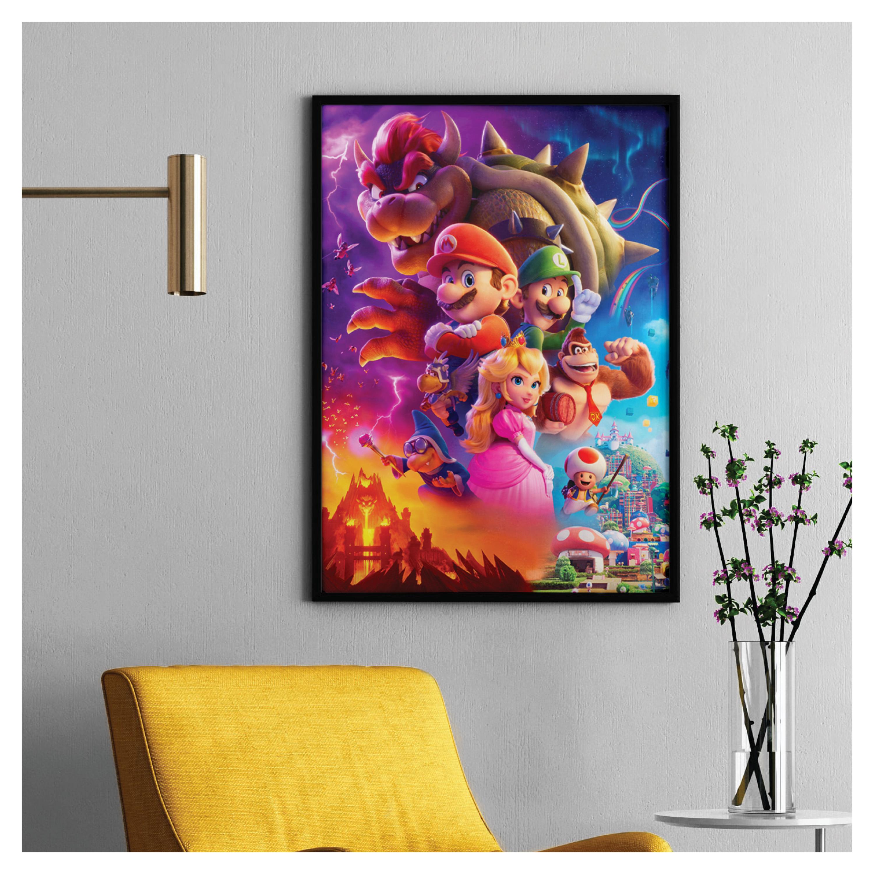 Super Mario Bros Poster - Digital Poster Download A2, A3 & A4 Sizes 300 ...
