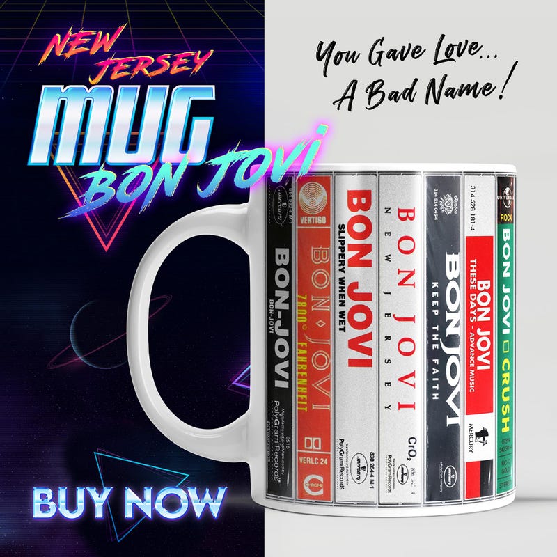 Cassette Tapes Bon Jovi - Etsy
