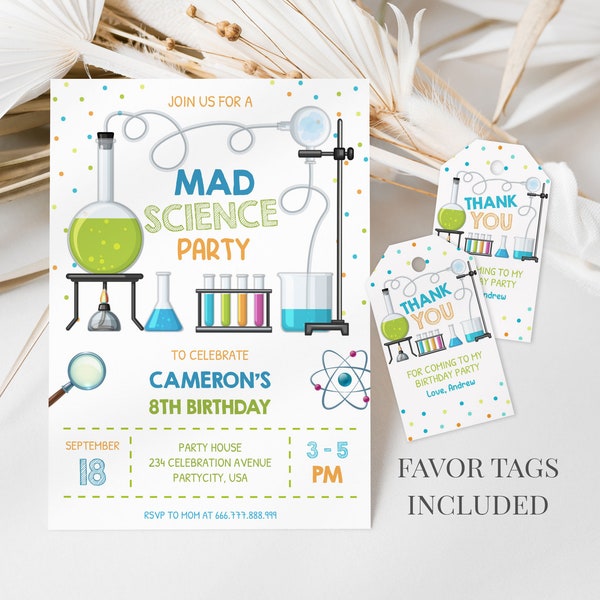 Mad Scientist Party - Etsy