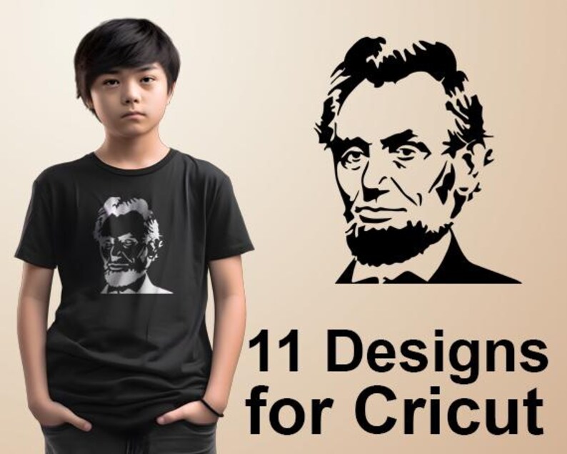 Abraham Lincoln Dxf Silhouette for Circuit Commercial Use Clip Art US ...