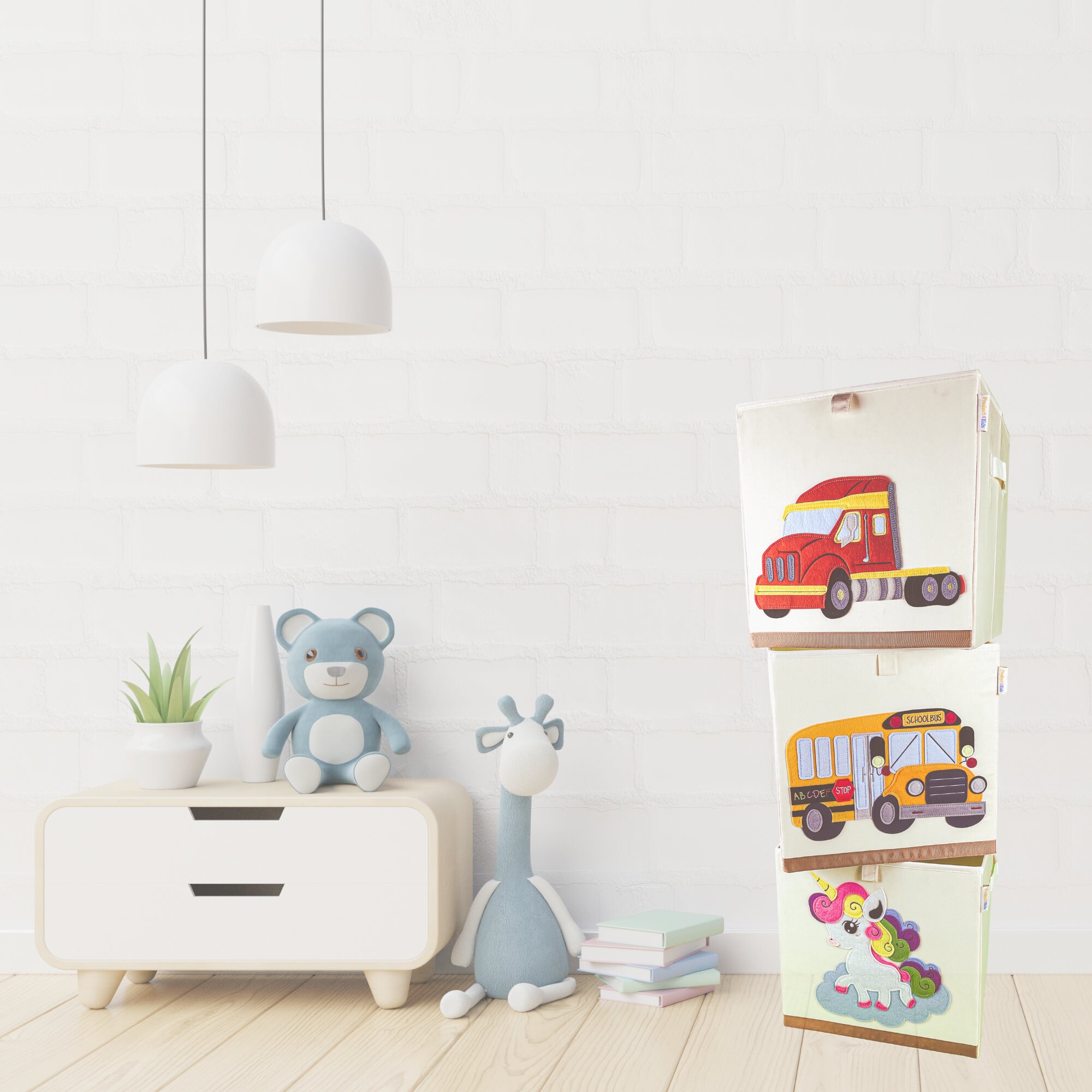 Product 4 Kids Collapsible Toy Storage Bin, Fabric Toy Box/chest ...