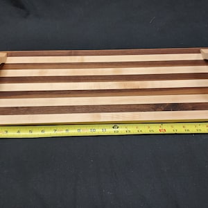 Walnut/maple Multi-use Serving Tray - Etsy