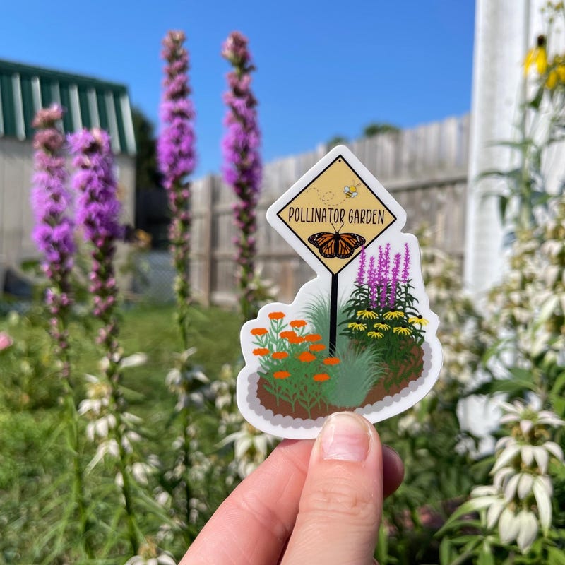 Pollinator Sticker - Etsy