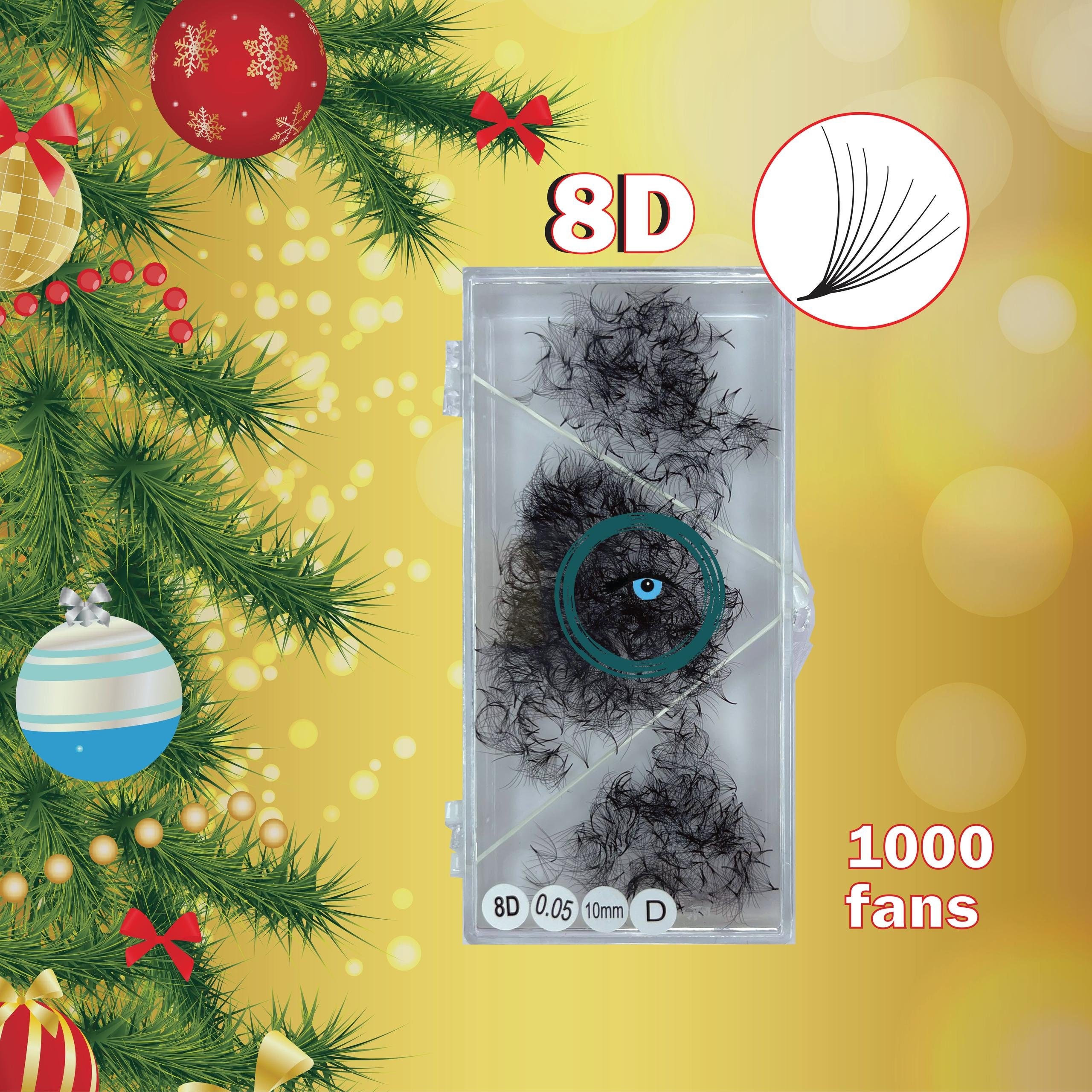 8D Promade fans (1000 fans)