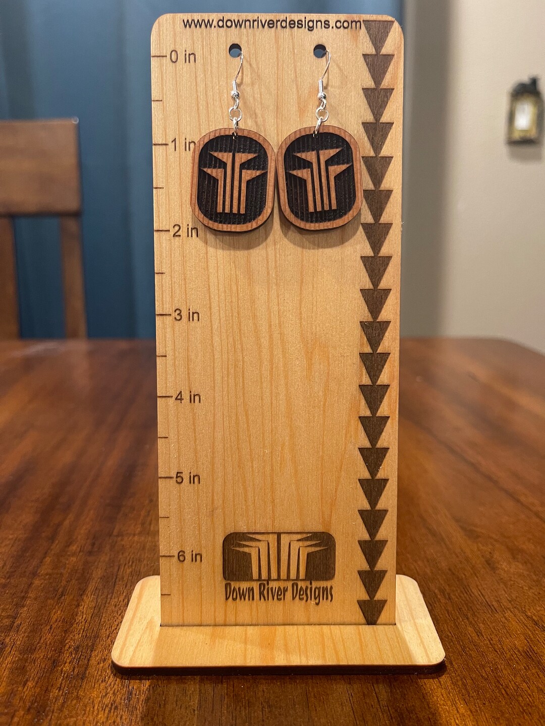 Redwood Earrings Yurok Frog Foot Design - Etsy