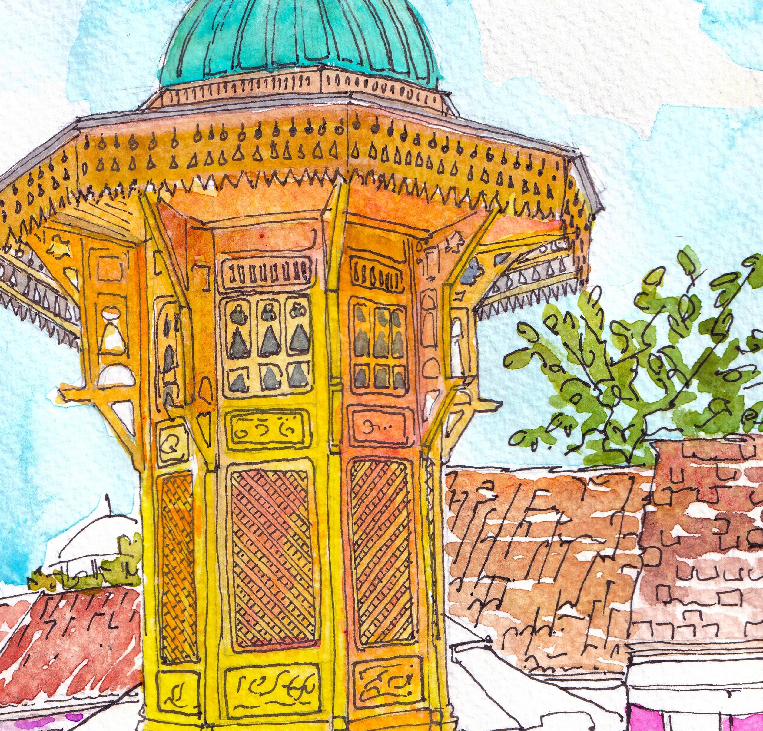 Sebilj Sarajevo Wall Decor Printable | Bosnia and Herzegovina ...