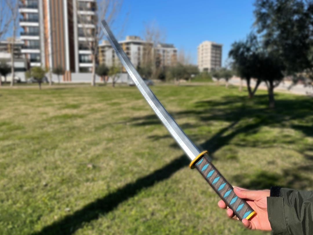 Samurai Katana Collapsing Sword 3D - Etsy