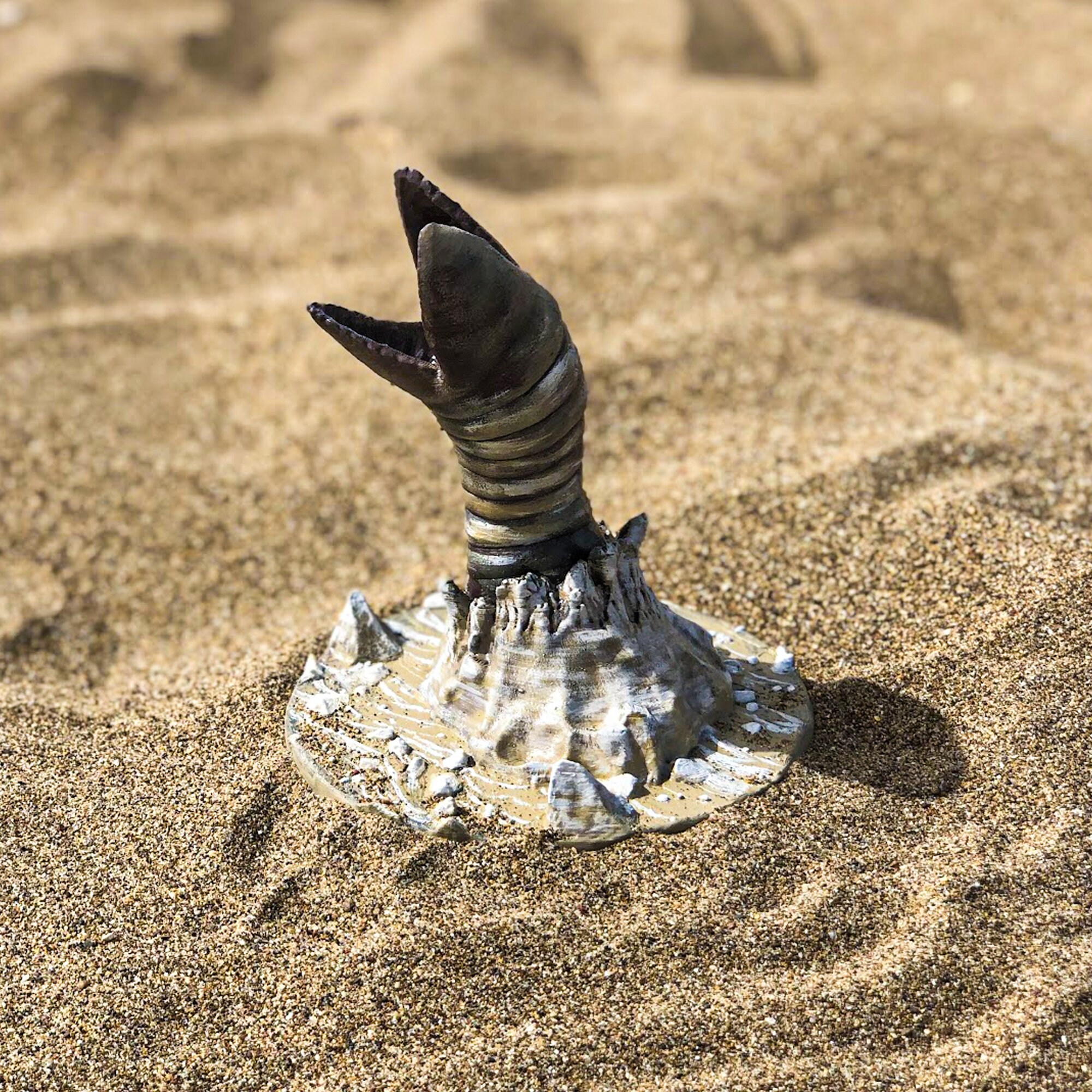 Dune Sandworm Desert Planet 3D Printing Figure Handmade - Etsy