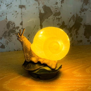 Handcrafted Snail Lamp, 3D, Led, Portable, Charged - Etsy