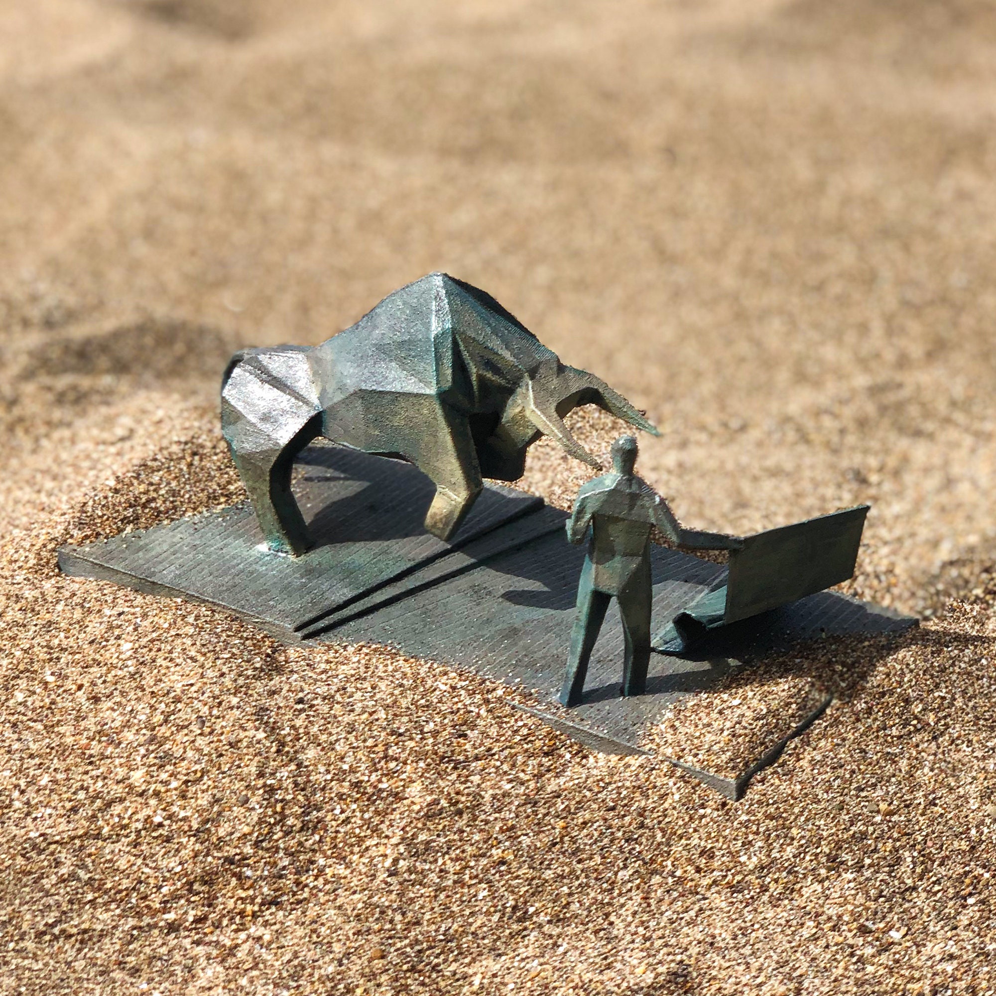 Dune Matador House Atreides Salusan Bull Statue Desert - Etsy UK