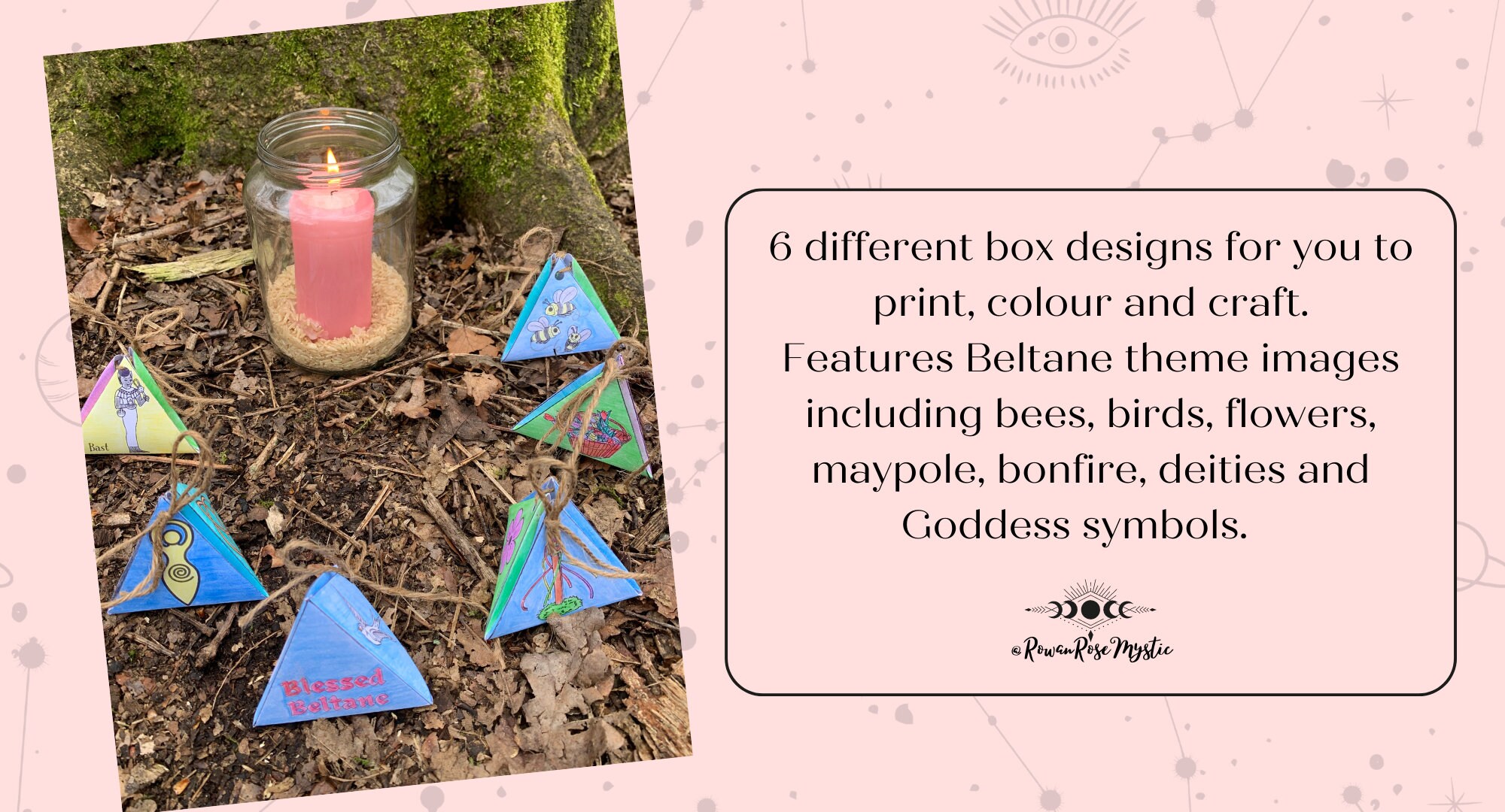 Beltane Boxes Printable - Etsy