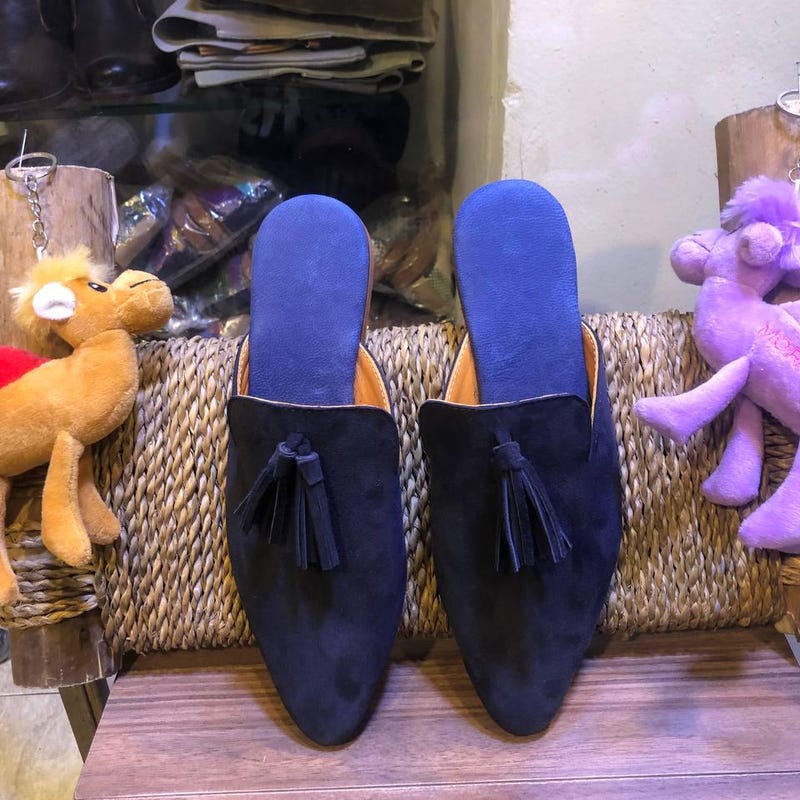 Moroccan Slippers - Etsy