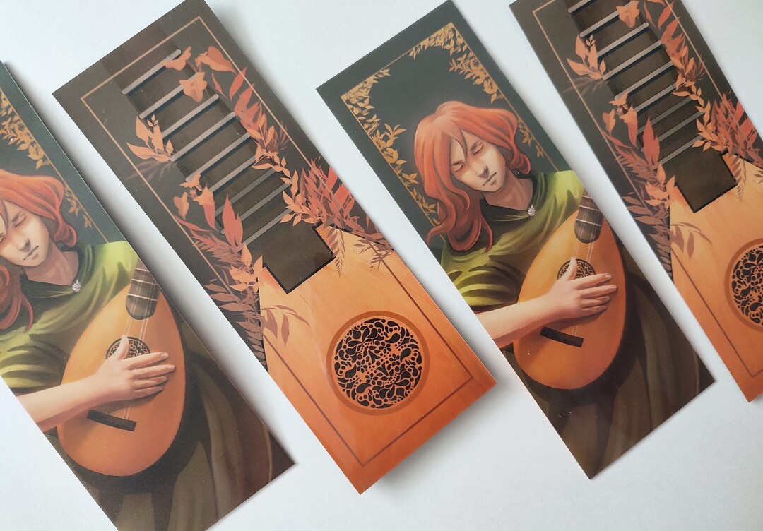 Kvothe Bookmark the Name of the Wind - Etsy