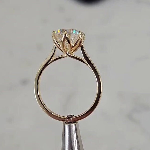 Tulip Setting Ring - Etsy