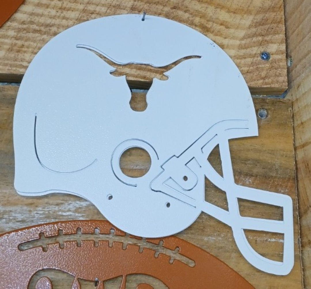 Metal Longhorn Helmet 10” X 11” - Etsy