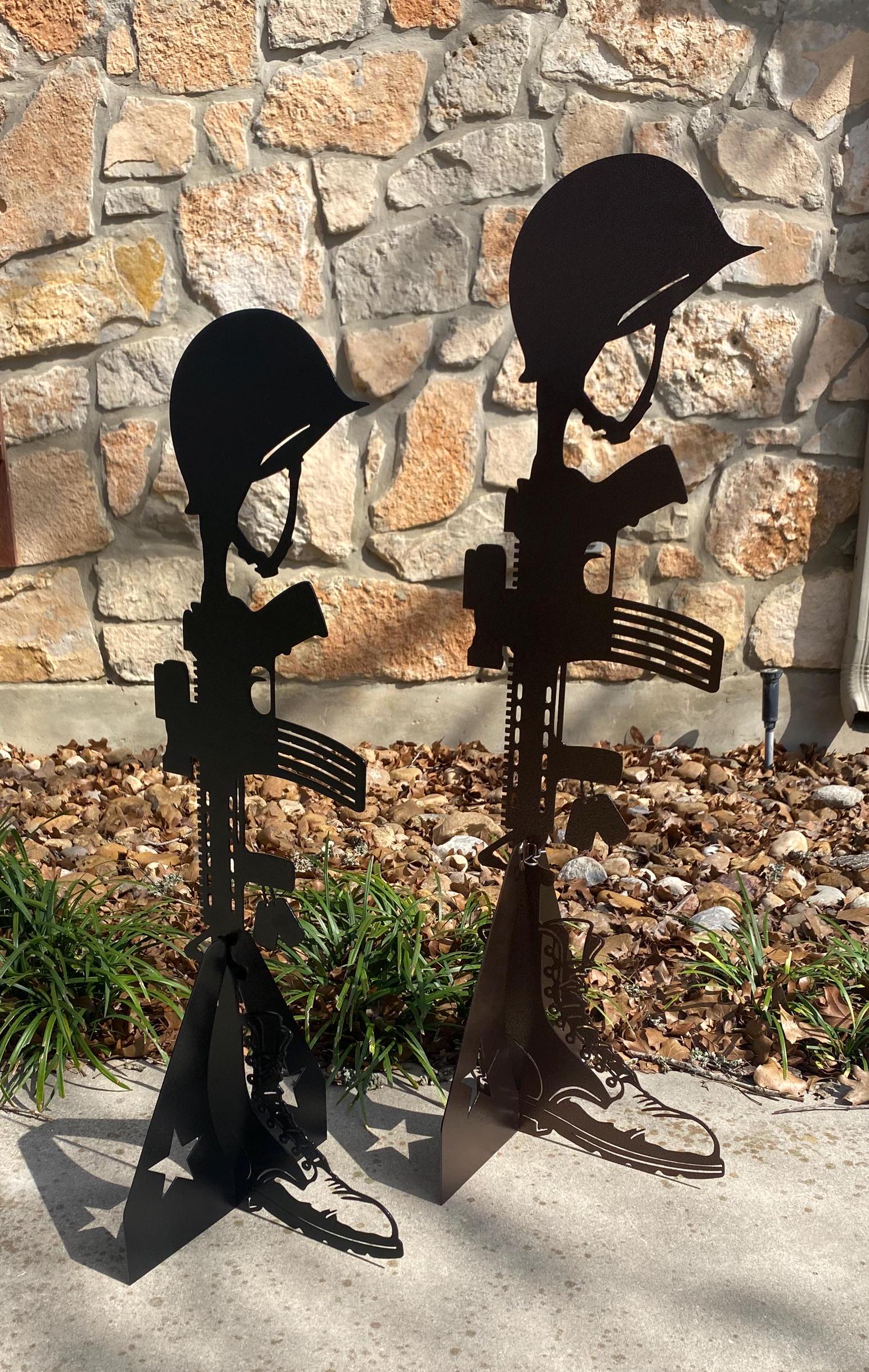 Fallen Soldier Battlefield Cross - Etsy