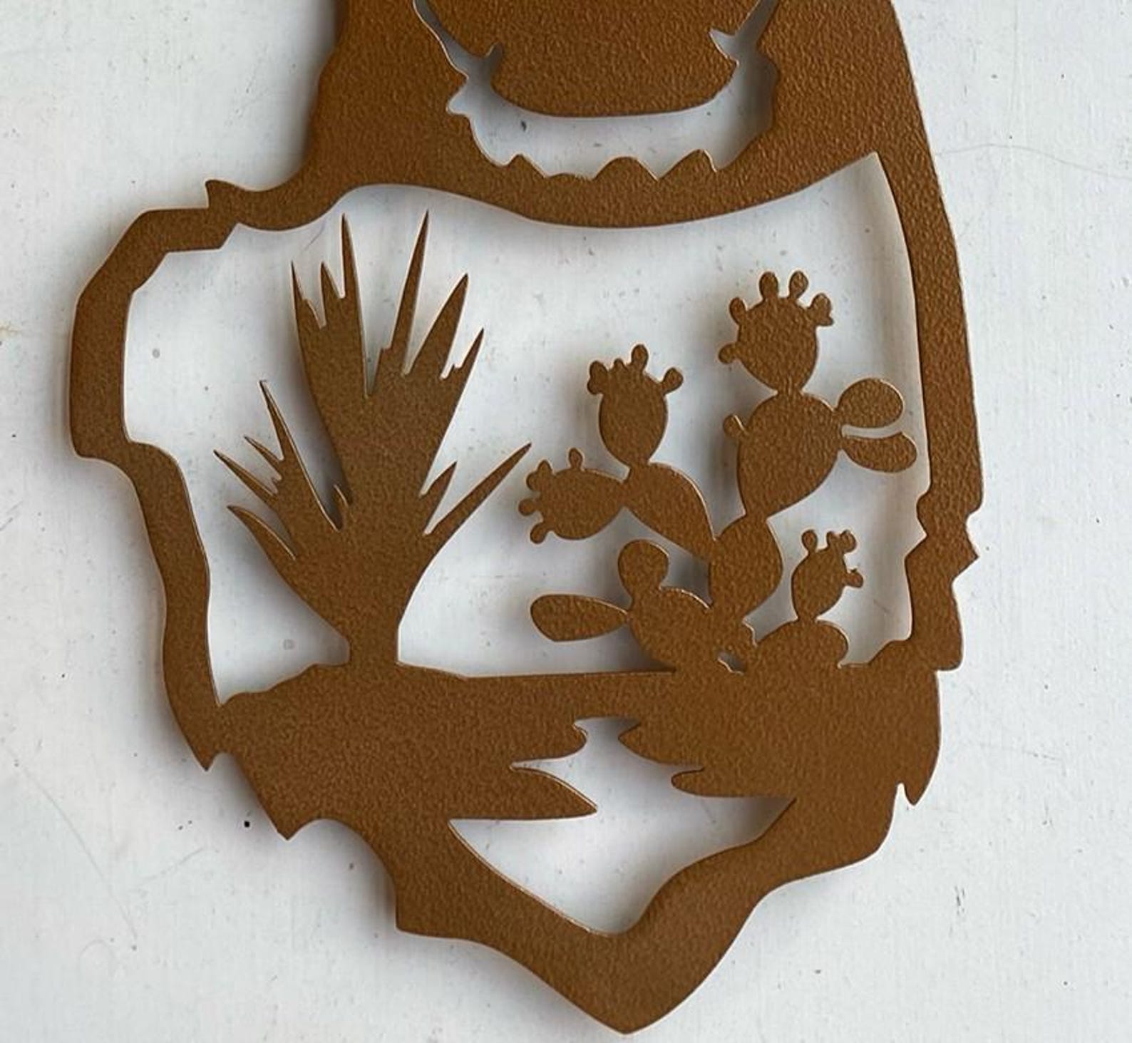 Powder Coated Metal Buck Sign With Scene - Etsy