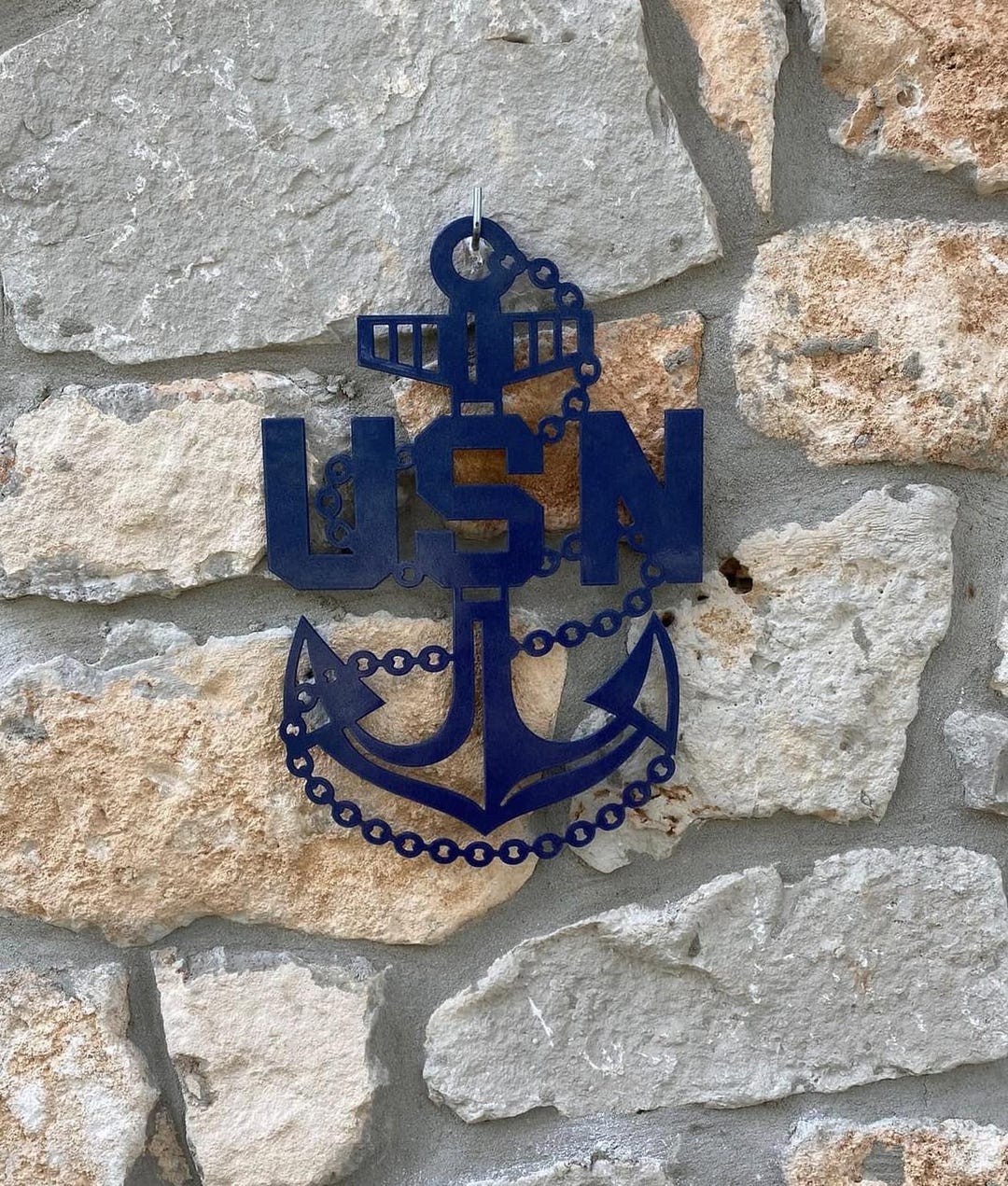 Metal U. S. Navy Anchor Sign - Etsy
