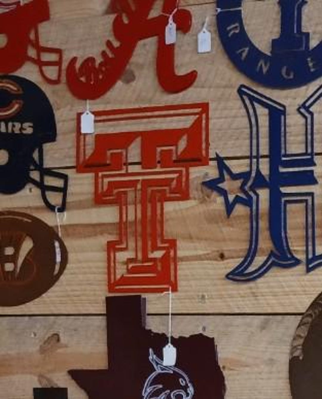 Metal Texas Tech Sign - Etsy