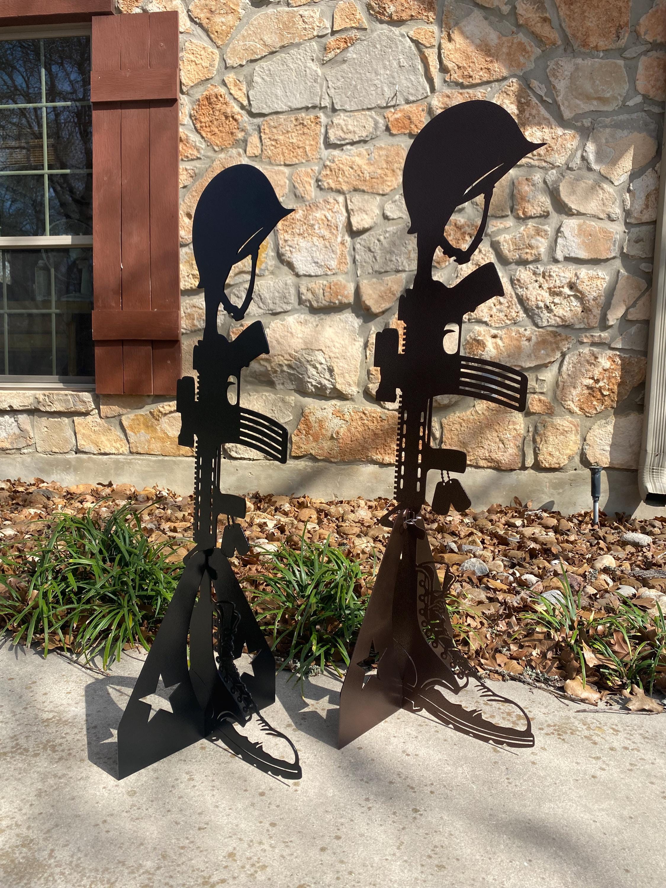 Fallen Soldier Battlefield Cross - Etsy