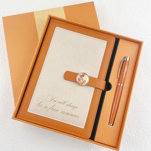 Personalized Leather Journal, Leather Notebook With Name,personalized ...