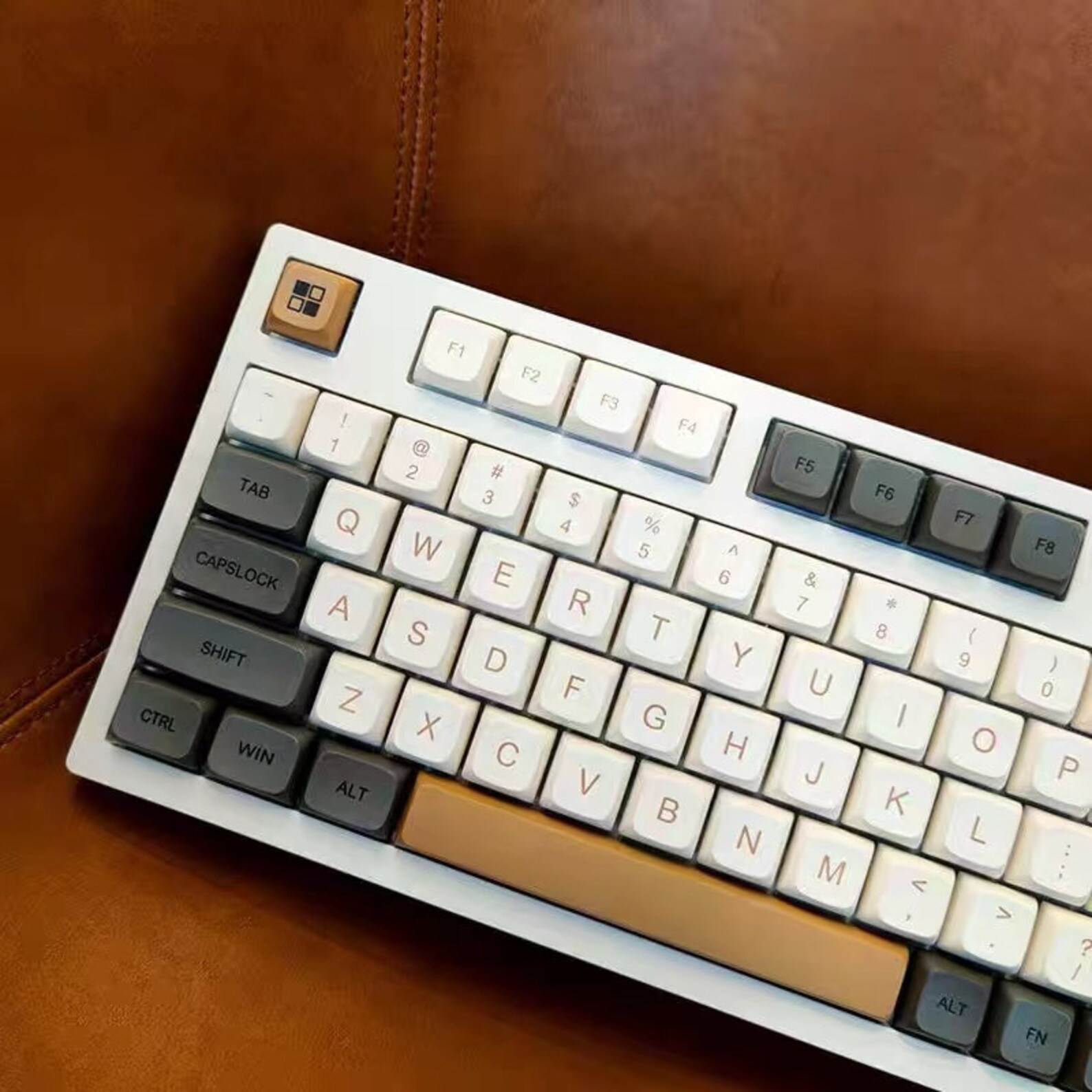 Minimalistic Coffee Shop Keycaps XDA Profile PBT Plastic - Etsy Ireland